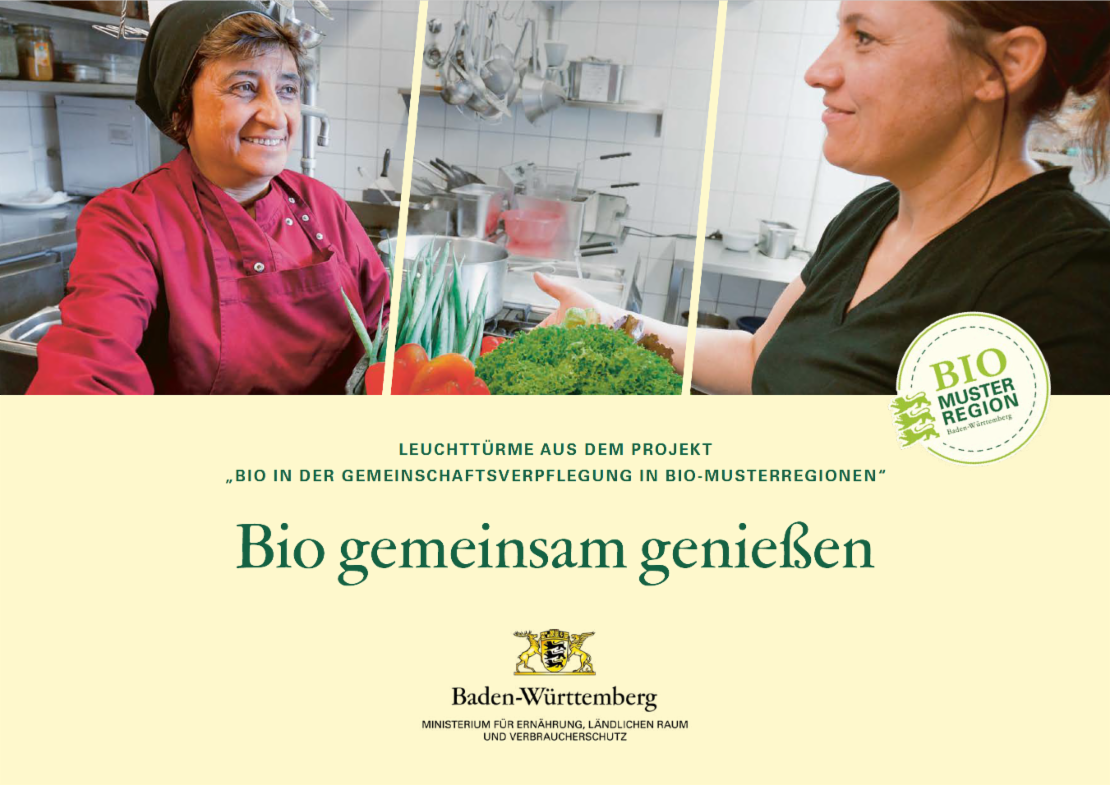 Broschüre - Biomusterregionen BW